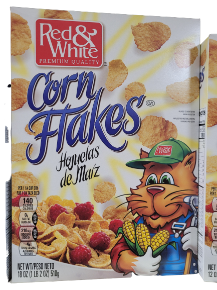 small cornflakes box