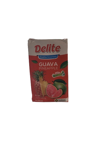 Delite Guava Pineapple Juice 250ml – YummieCaribbean