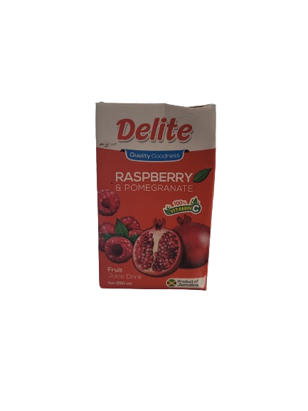 Delite Raspberry & Pomegranate Juice 250ml – YummieCaribbean