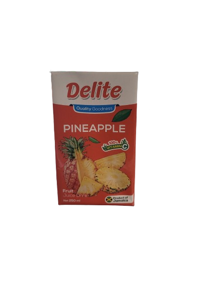 Delite Pineapple Juice 250ml – YummieCaribbean