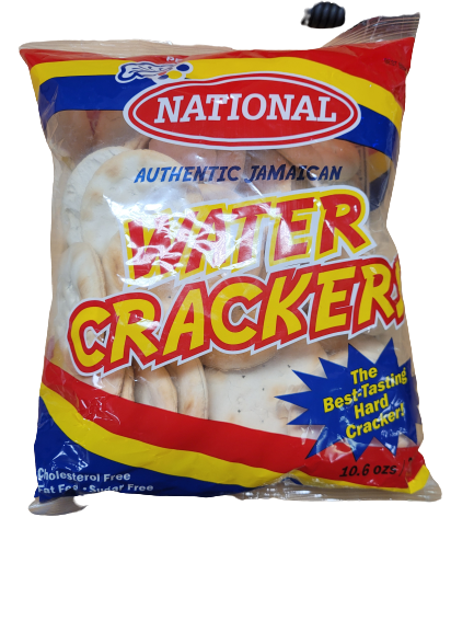 National Water Crackers 356g – YummieCaribbean